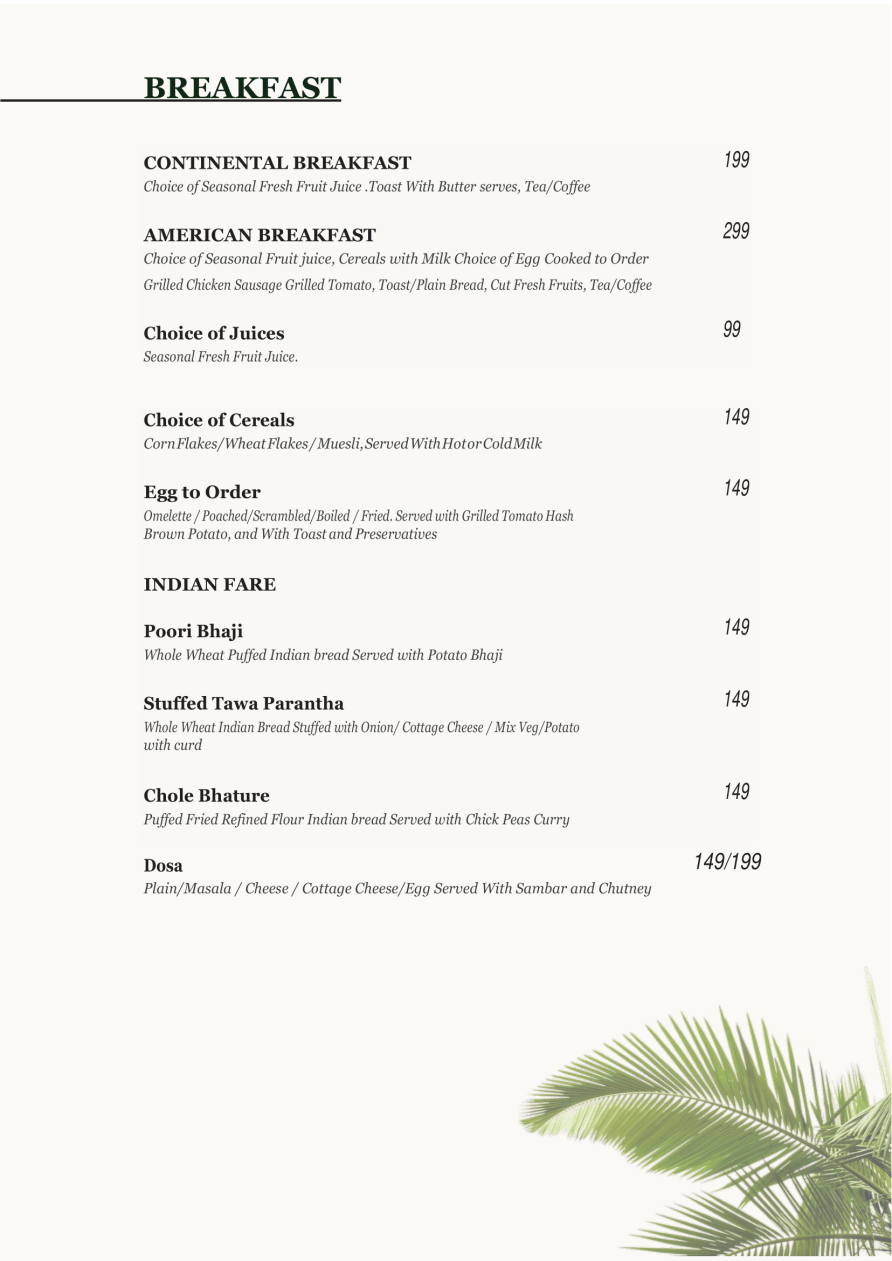 LUSH Menu – Hotel Luxy